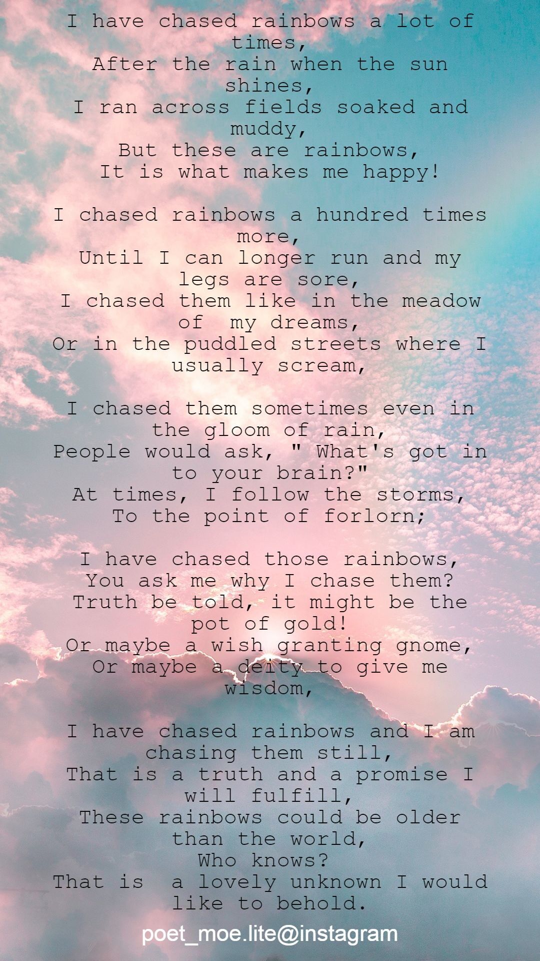 Chasing Rainbows | UpDivine